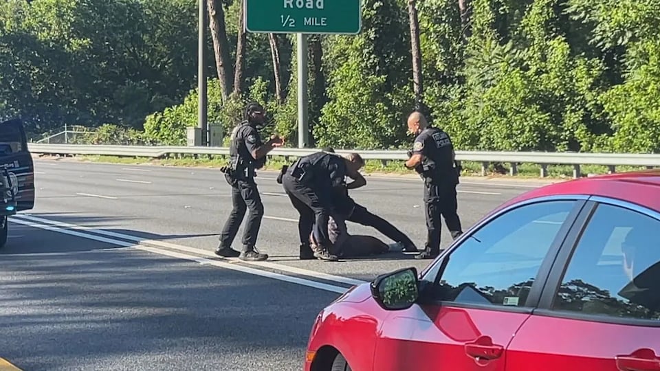 Man arrested running across I-75 trying to get away from police, had ...