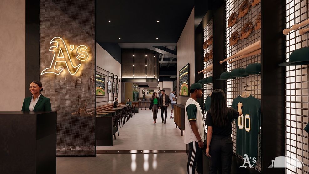 Athletics unveil premium 'Dugout Clubs' for Las Vegas baseball stadium
