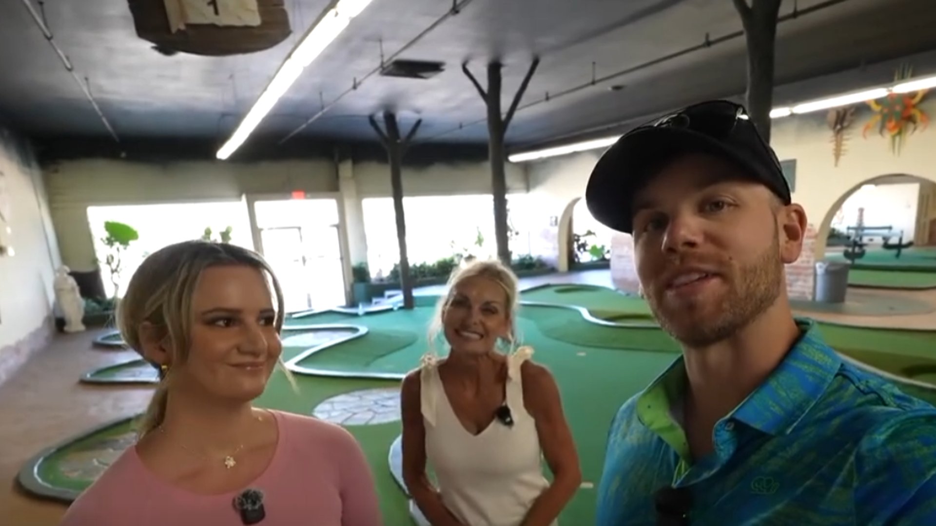 A mini golf course like no other