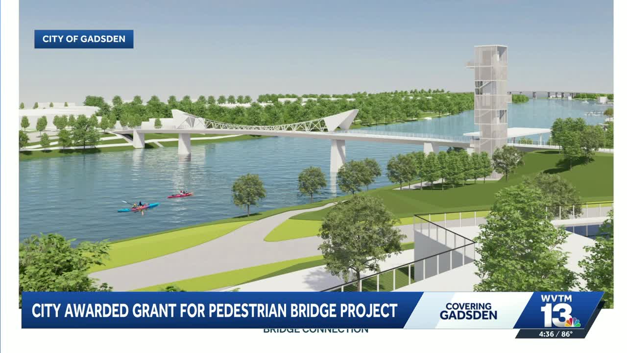Gadsden awarded $690,000 grant for Coosa River pedestrian bridge design