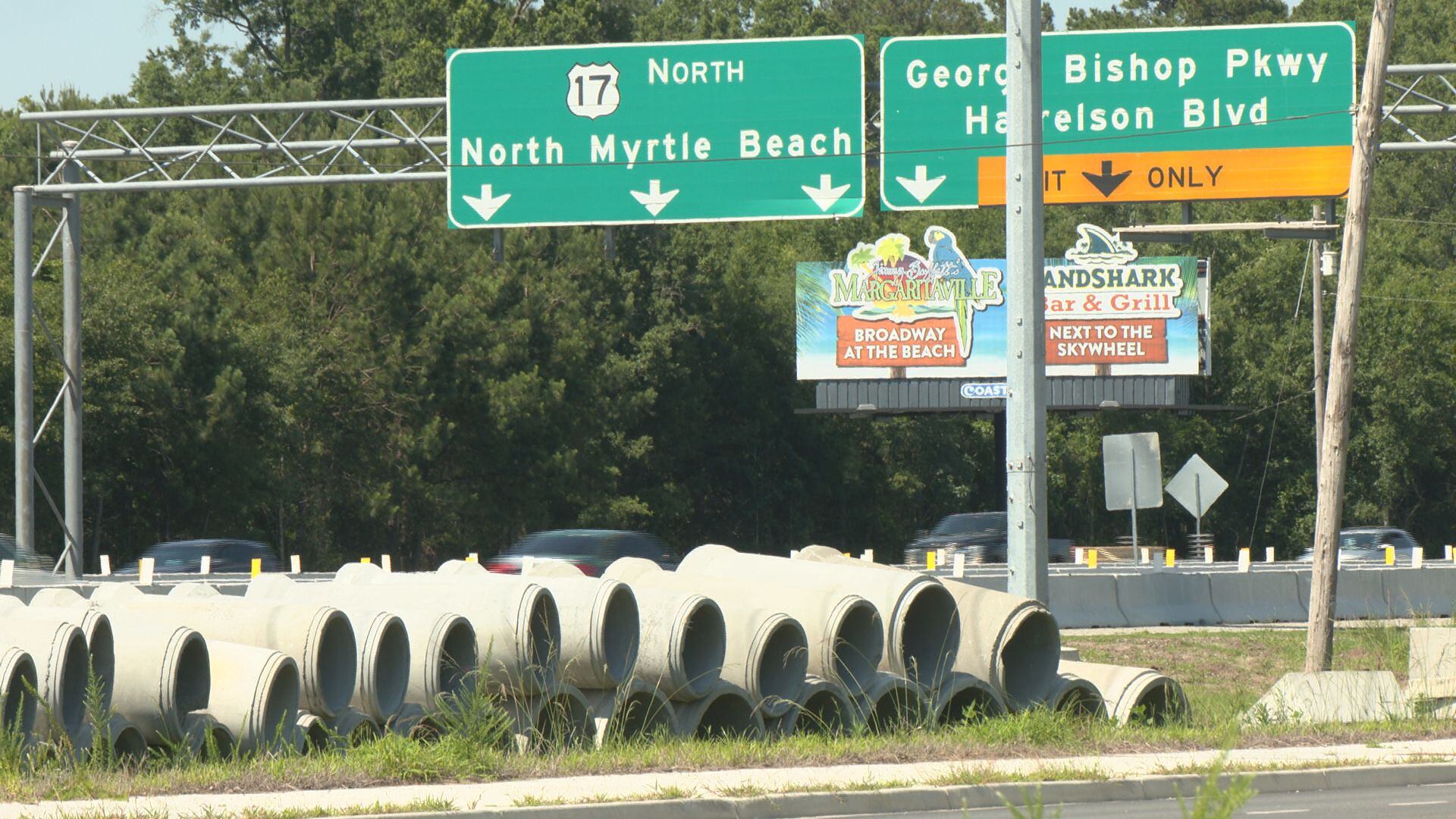 Highway 17 widening project nearing completion