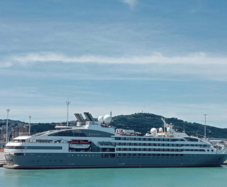 Benvenuta Le Boreal: il porto saluta la nave realizzata in tempi bui