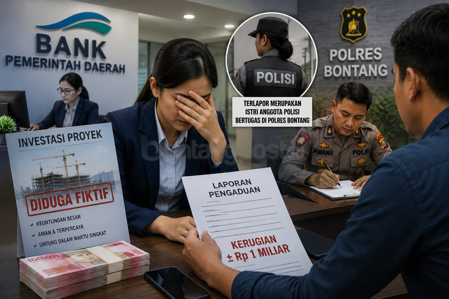 Nasabah rugi Rp1 miliar, pegawai bank di Bontang dilaporkan atas dugaan ...