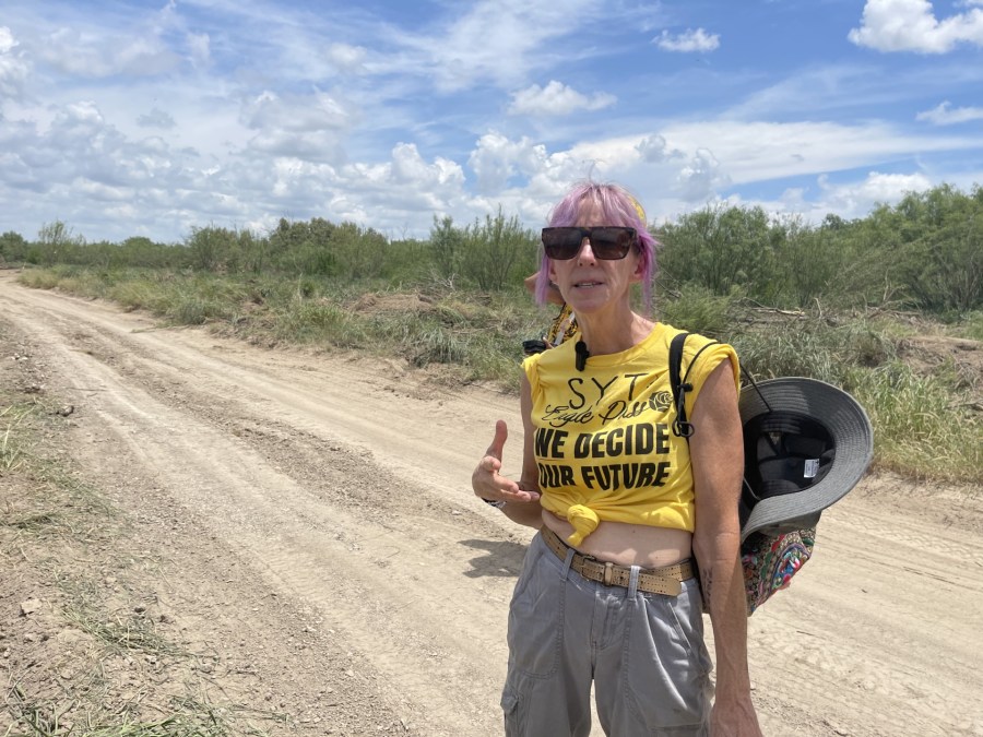 Residents 'not happy' with bulldozing of land for border wall