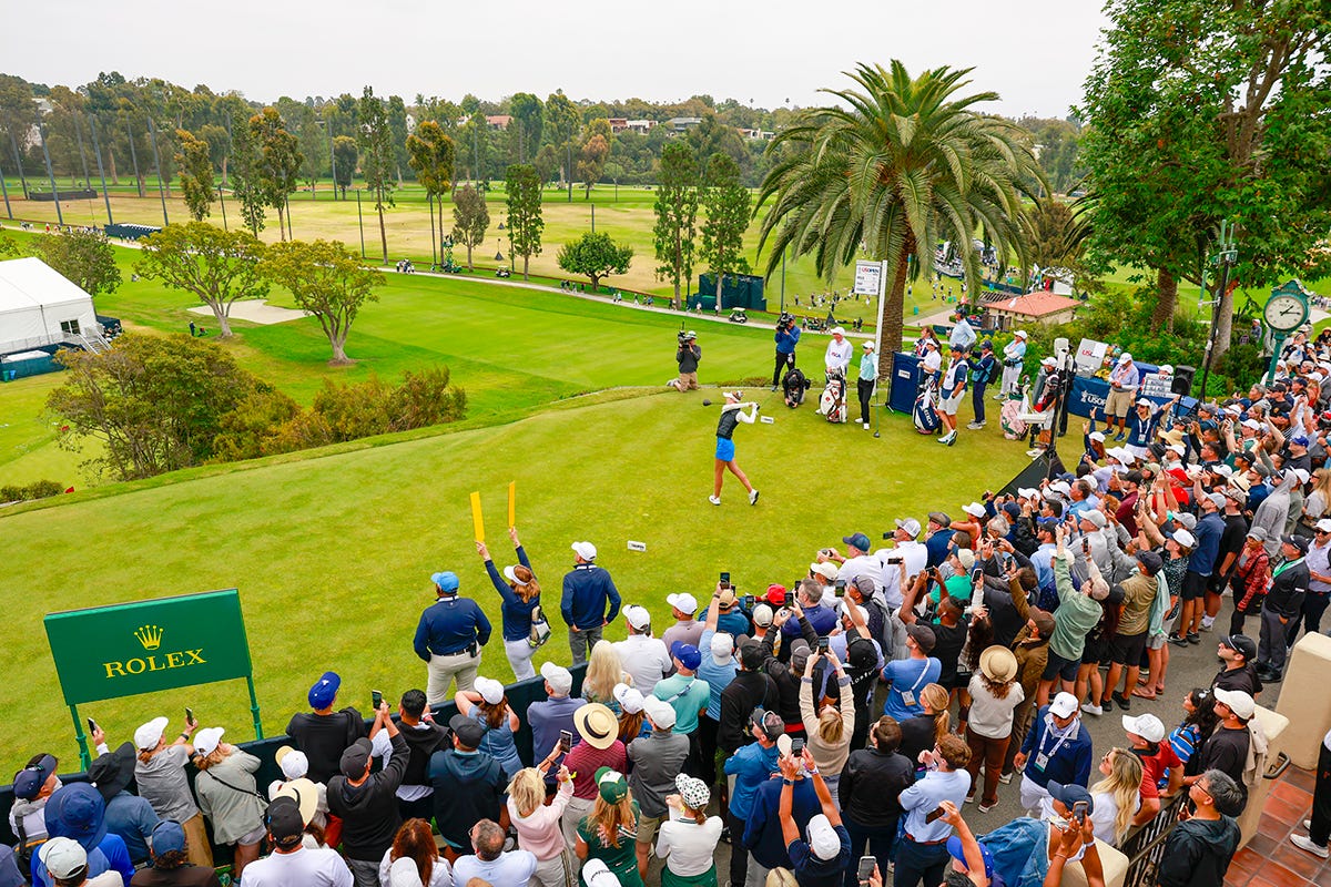 US Women's Open 2026 Saturday third-round tee times at Riviera Country Club