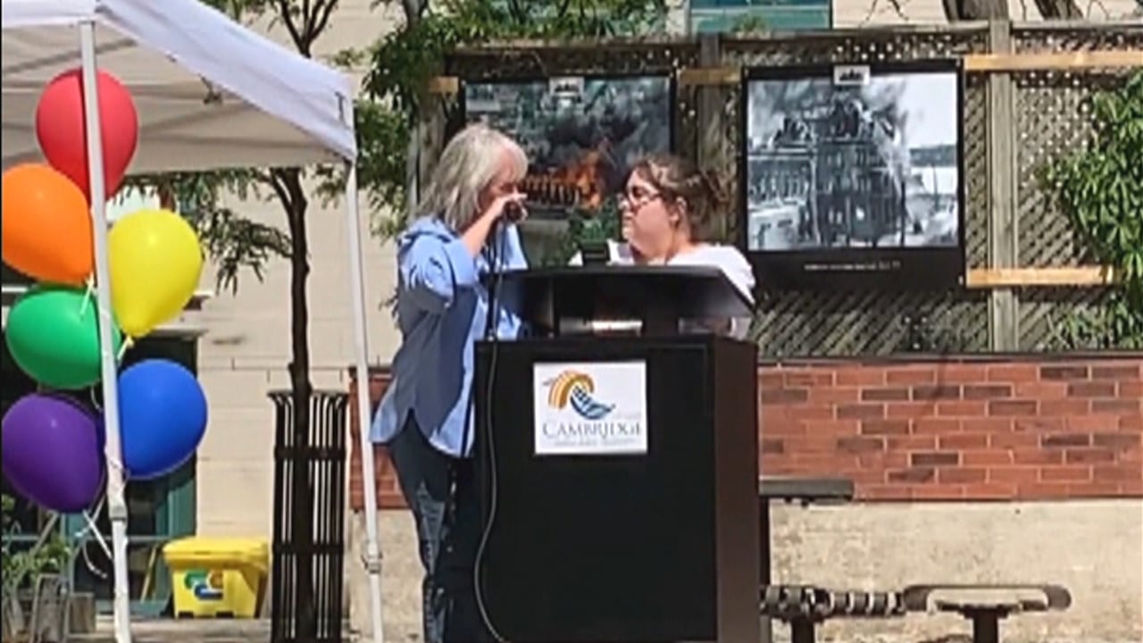Mayor stands by decision to cut off teen's Pride event speech