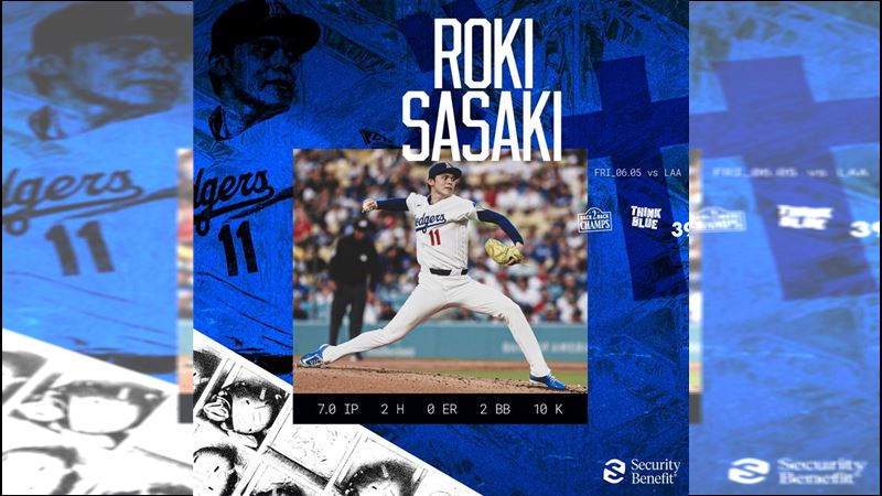 MLB／上次天使交手飆8K! 佐佐木朗希再碰頭7局飆生涯新高10K