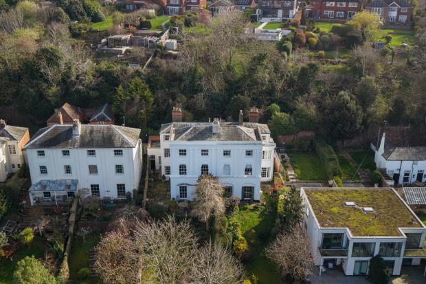 'Elegant' Georgian house overlooking nature reserve goes on market for ...