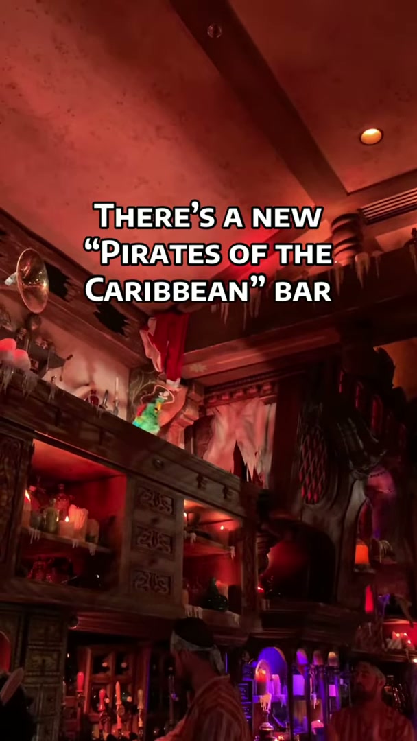 New Pirates of the Caribbean bar The Beak and Barrel | Magic Kingdom