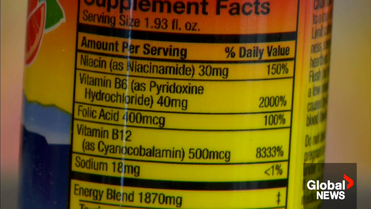 Quebec tables bill banning energy drinks for teens