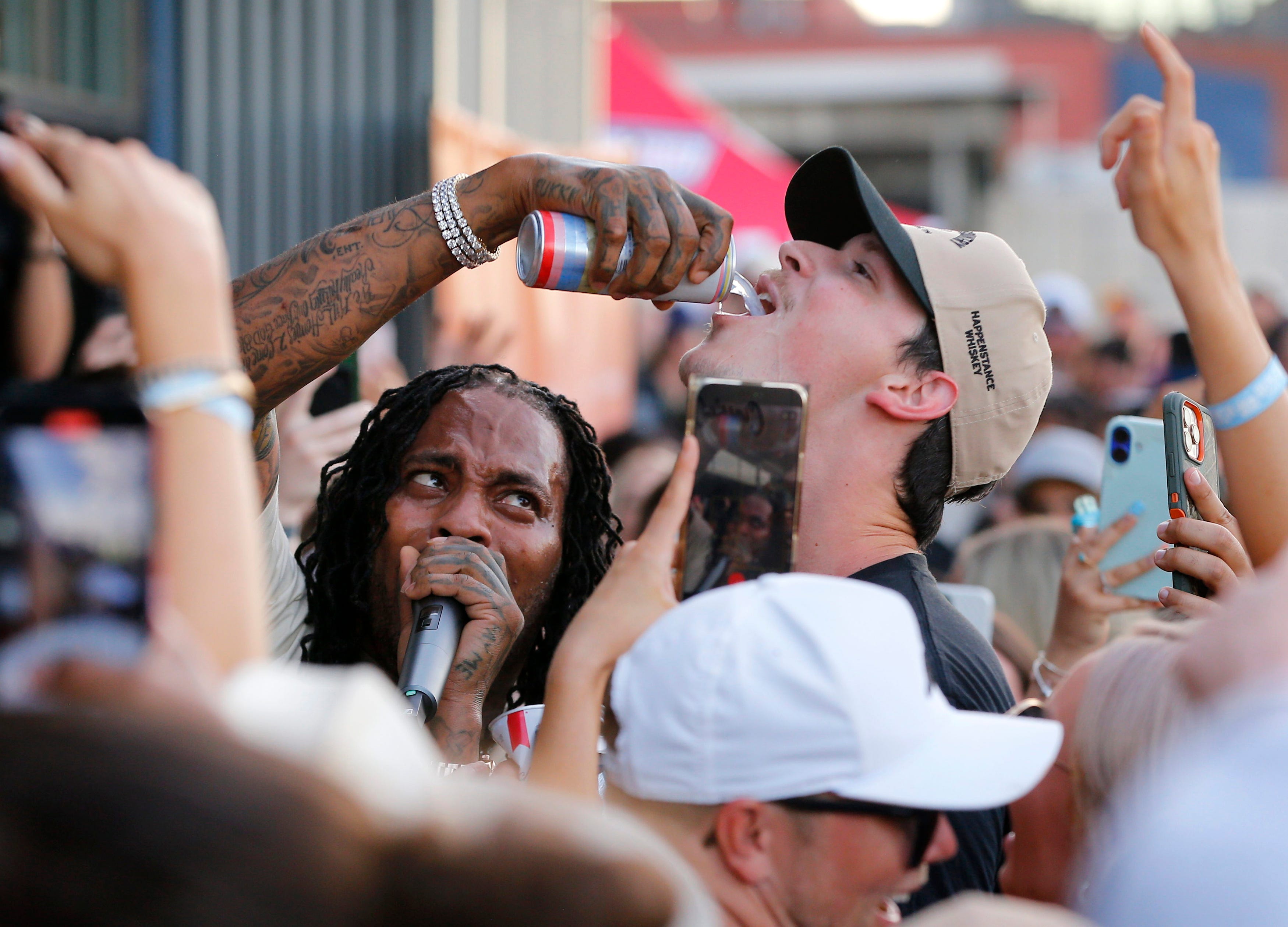 Rapper Waka Flocka Flame debuts new country song live at CMA Fest