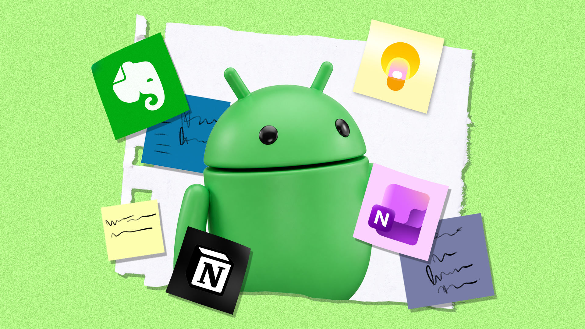 I used Google Keep, OneNote, Notion, and Evernote for a month on ...
