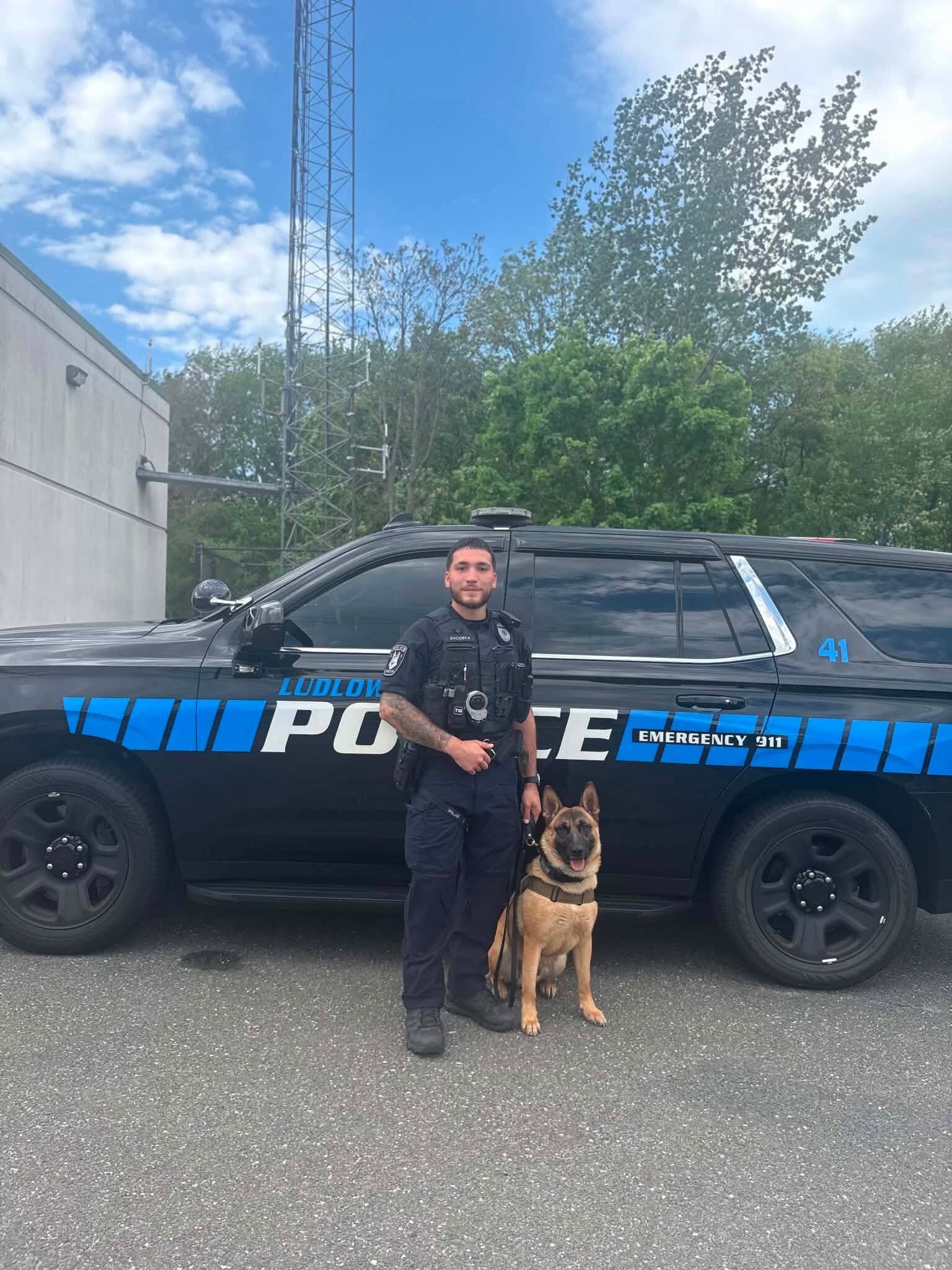 Ludlow police announce newest addition to K9 unit