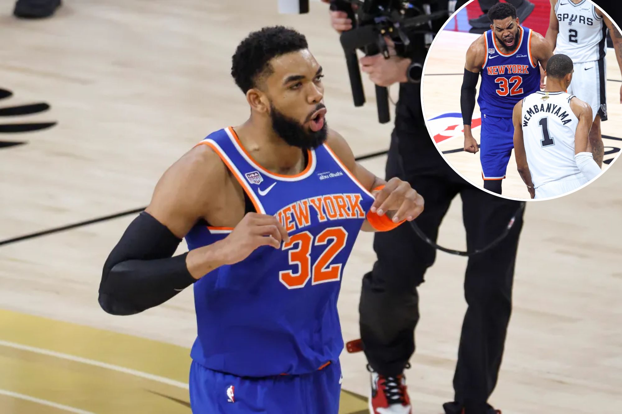 Karl-Anthony Towns helps lead Knicks to critical Game 2 win — even if ...