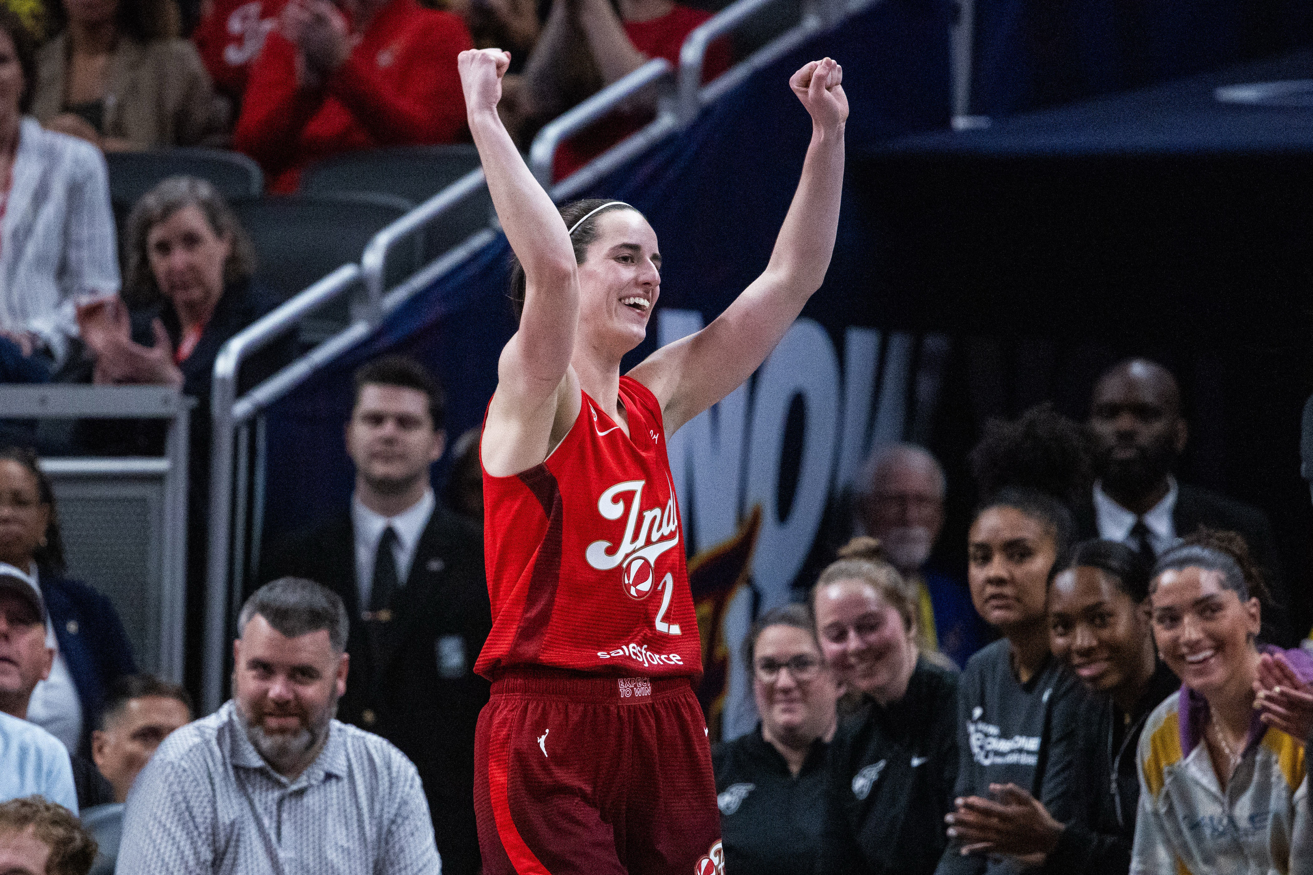 Caitlin Clark sends clear message after Fever take down Angel Reese, Dream