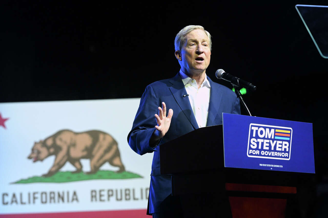 Republican drops from top spot in California governor's race