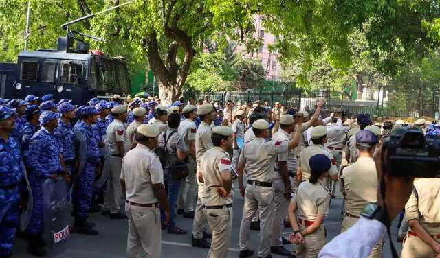 Unique digital protest at Jantar Mantar: Cockroach Janta Party takes to ...