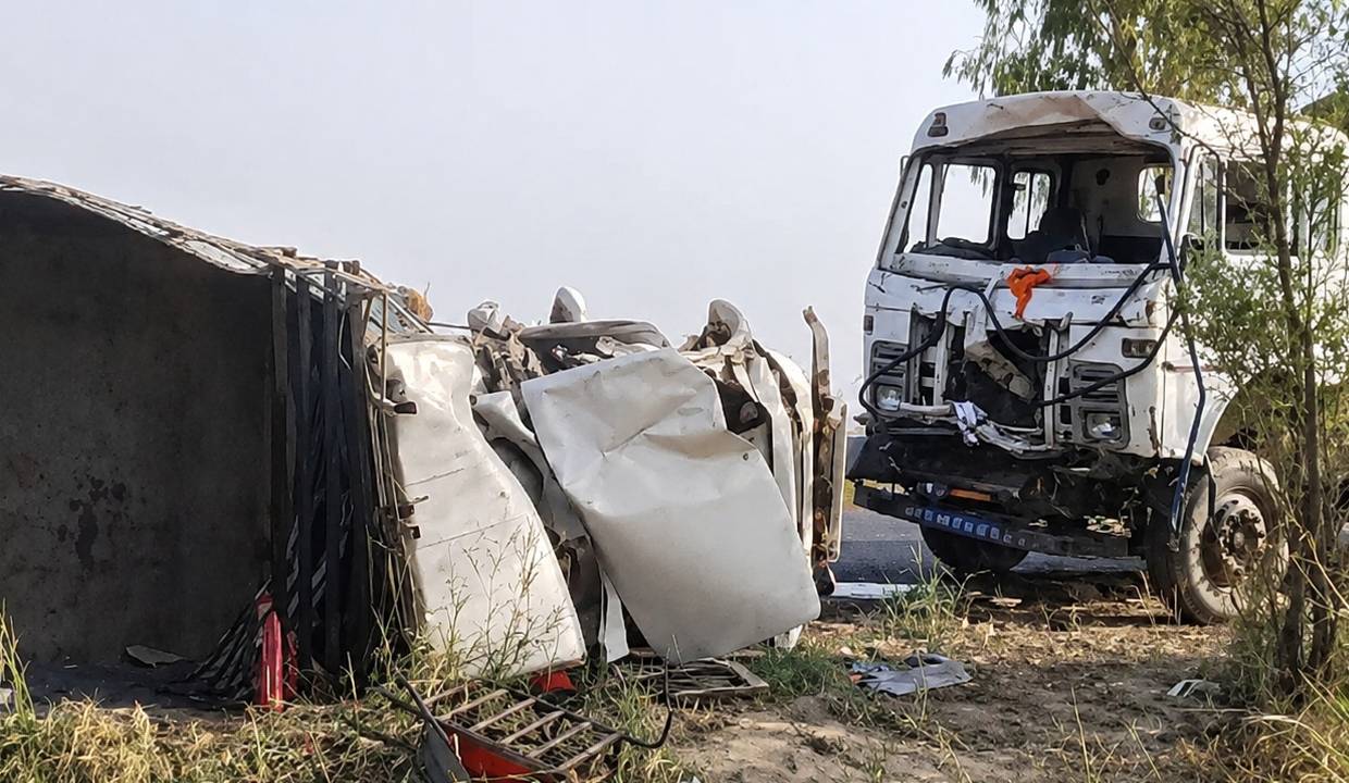 Punjab road accident: 9 killed, 15 injured in truck-jeep collision