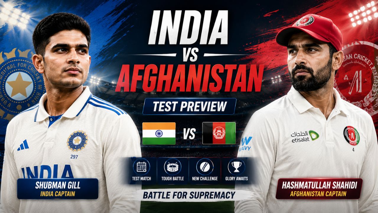IND vs AFG live streaming info: Test match, when, where, how to watch ...