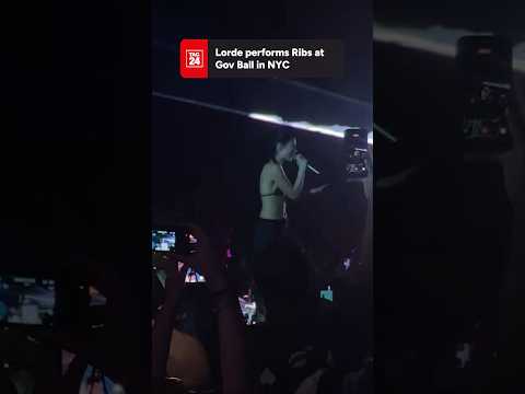 Lorde’s throwback at Gov Ball