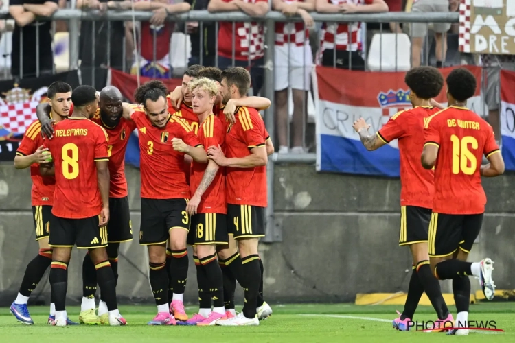 Voici la composition probable de la Belgique contre la Tunisie