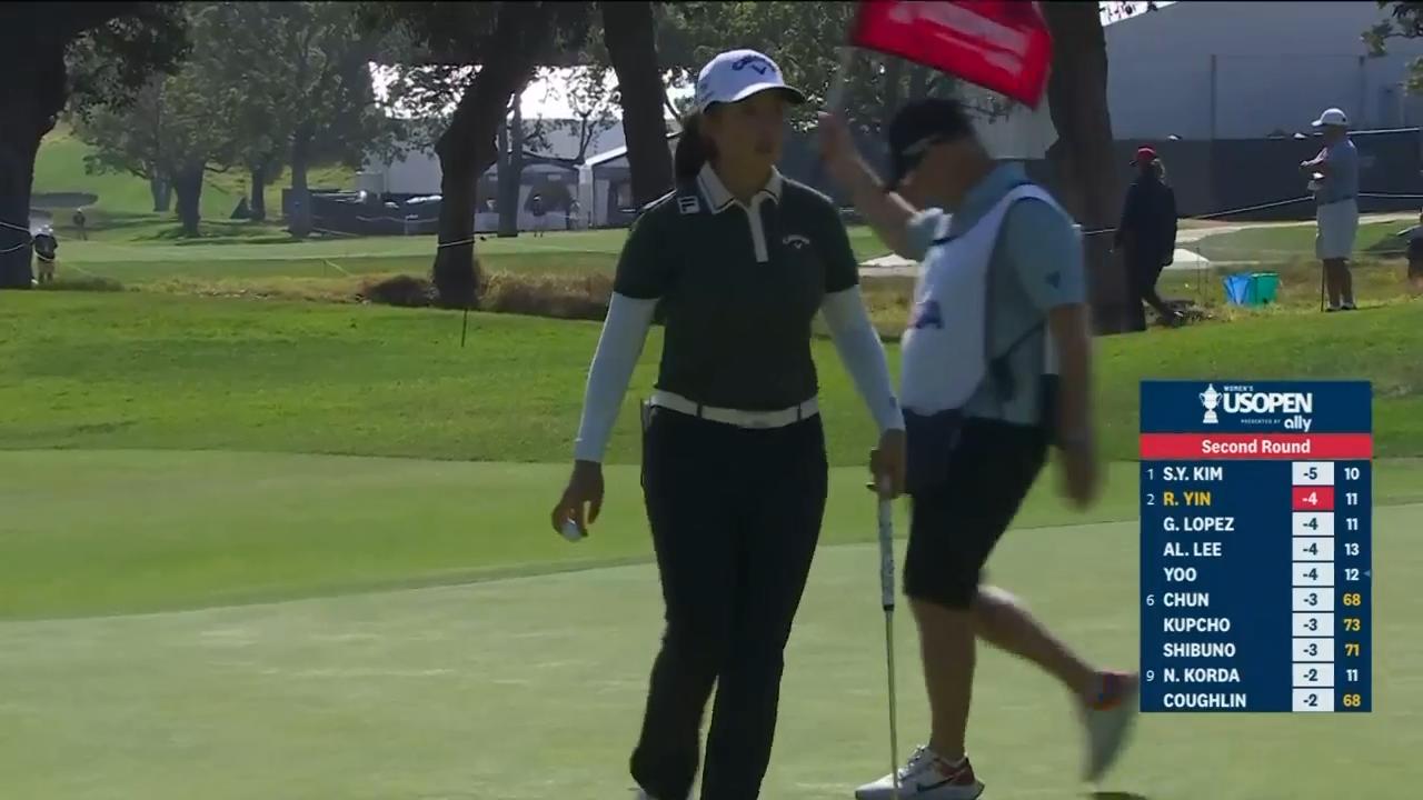 Alison Lee and Yin Ruoning share one-shot lead after second round of US ...