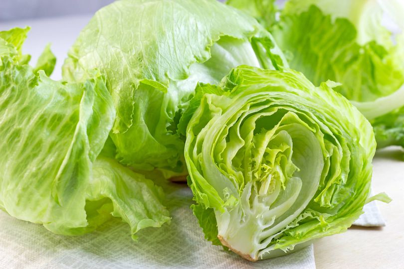 Lettuce stays crispy for 4 weeks if covered in 1 household item before ...