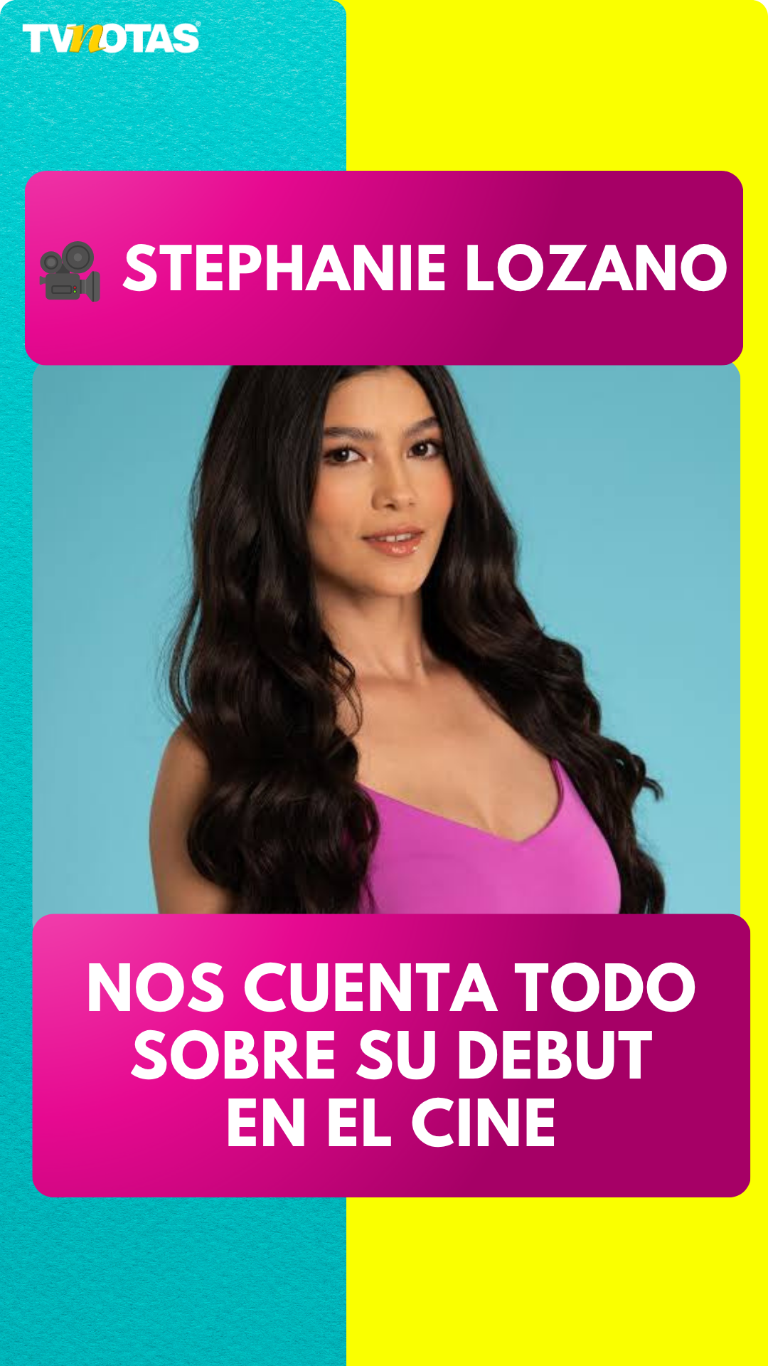 Stephanie Lozano revela los detalles de su debut en el cine con El Templo
