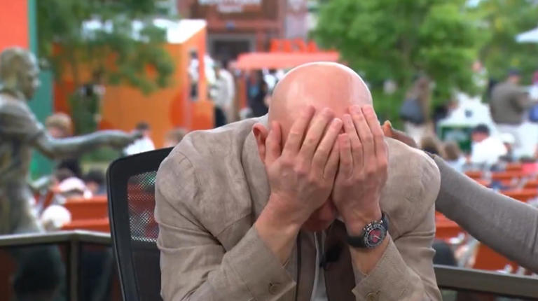 Mira: Andre Agassi reacciona con incredulidad en vivo por la retirada ...