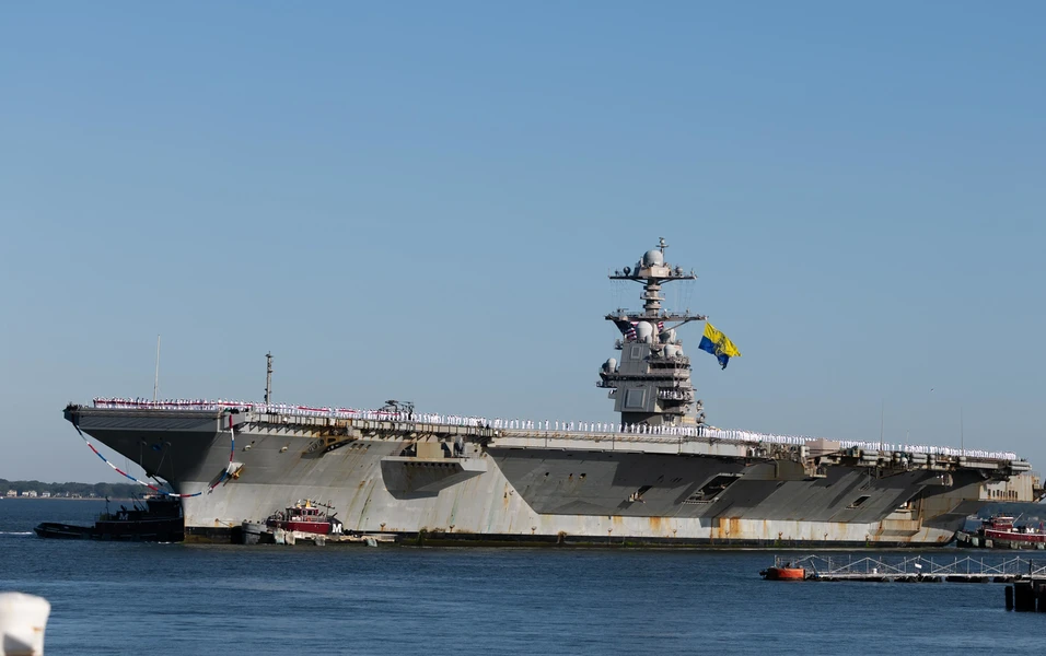 Leaked footage shows USS Gerald R Ford fire far worse than Navy said