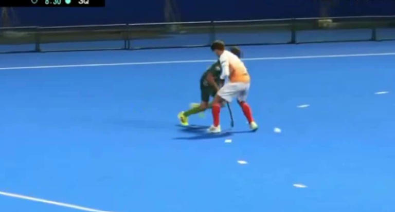 Watch: Pakistani player accused of unsporting conduct during match ...