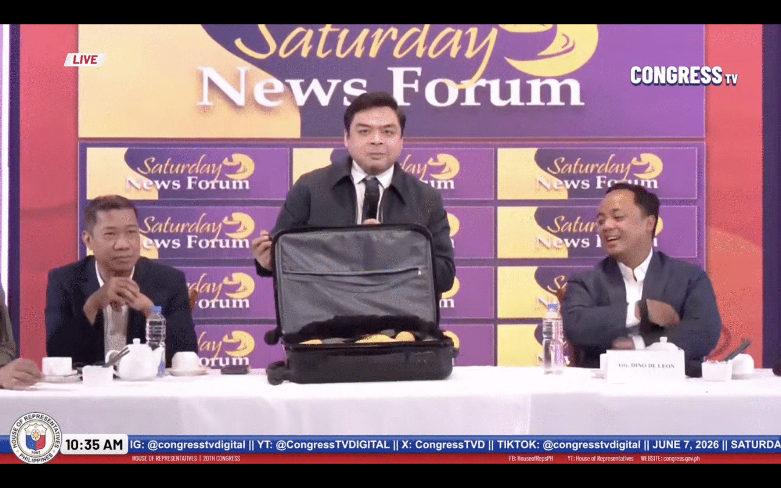 Ridon challenges 'ex-Marines' to attend June 8 blue ribbon panel hearing