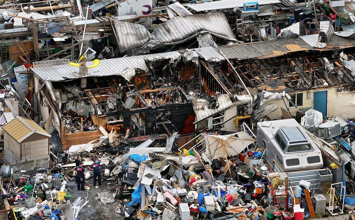 Fire guts Richland 'junkyard' house. Can officials force a cleanup?