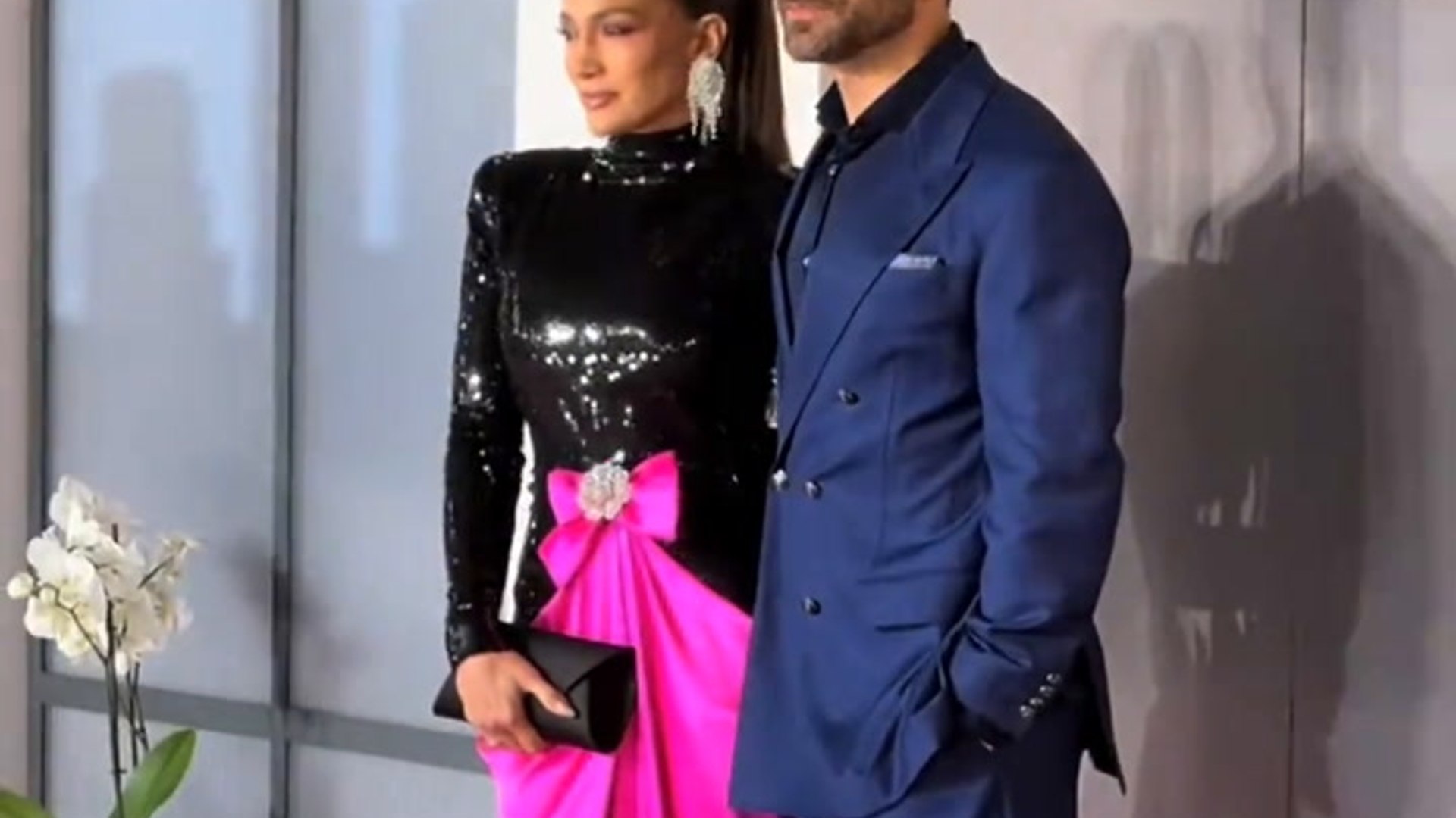 JLo and Brett Goldstein hit the red carpet in London