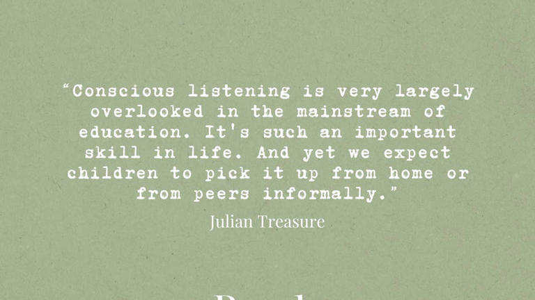Julian Treasure: Why conscious listening is essential for effective ...