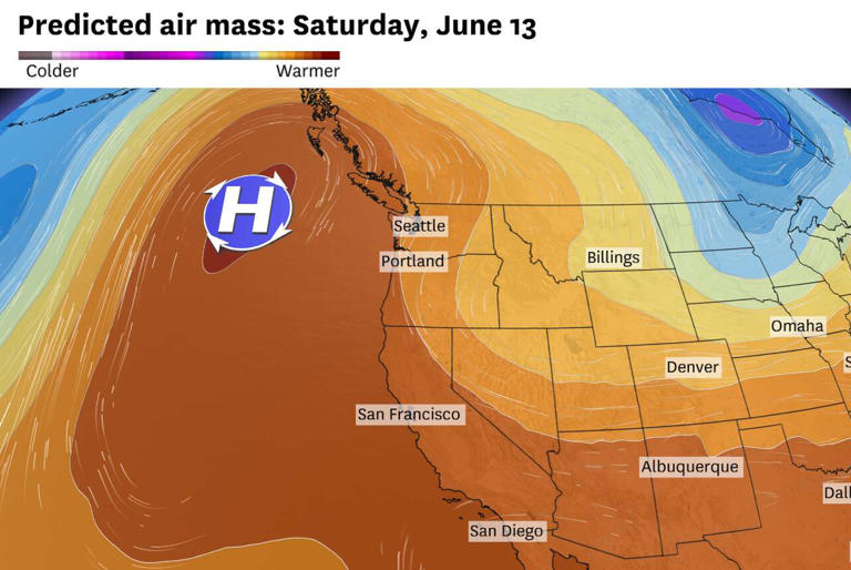 California is about to see a weather whiplash from rain to extreme heat