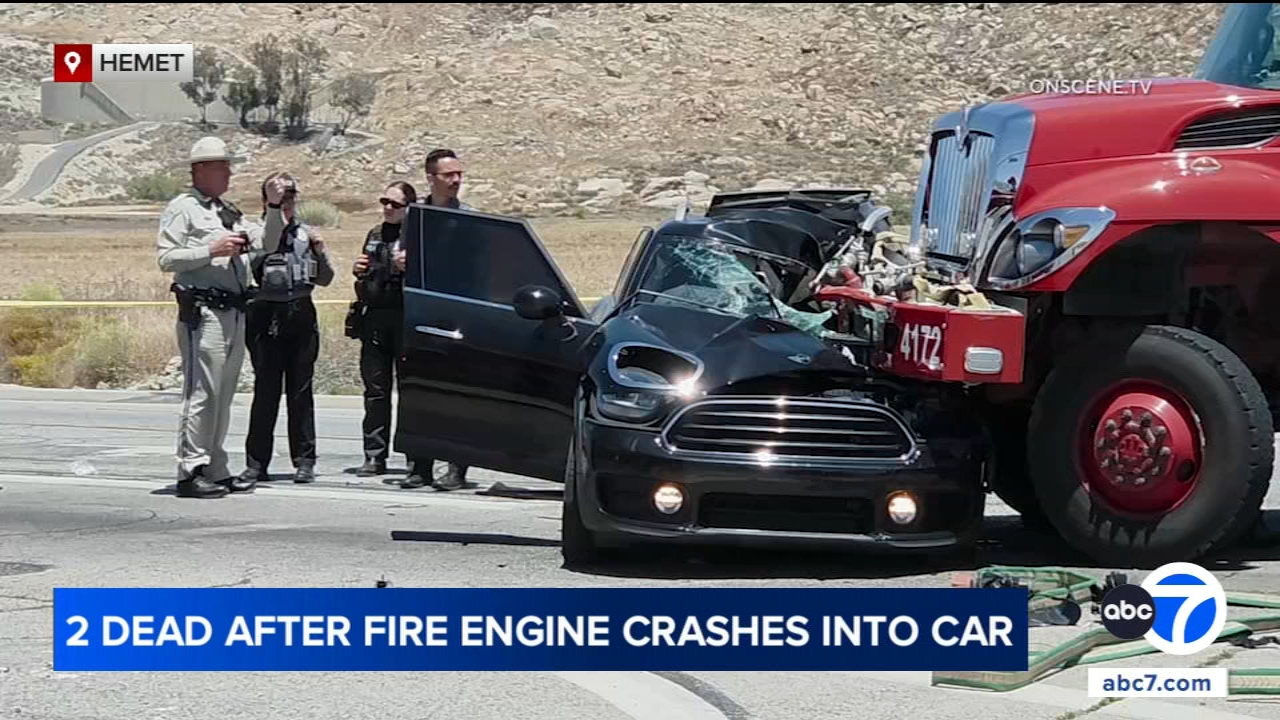 10-year-old boy and driver killed after crash involving fire engine in ...
