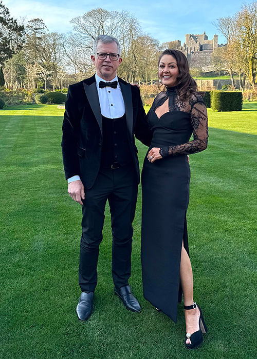 How they met: Irish Stylish Mandy Maher found her perfect fit at the gym