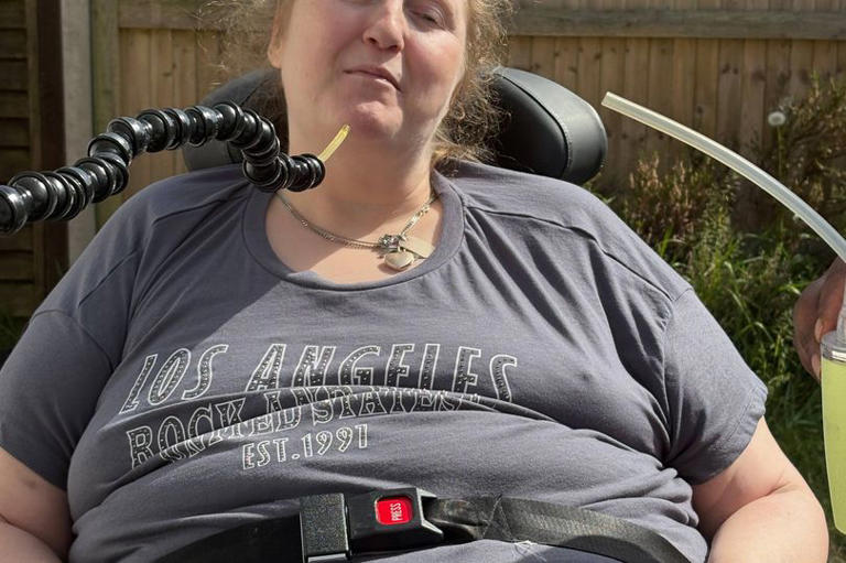 Woman left paralyzed after husband accidentally drops and falls on her