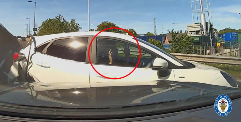Knife-wielding driver stopped after driving wrong way on motorway