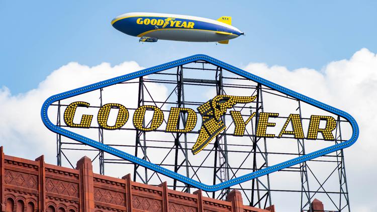 Look up, Akron! 2 Goodyear Blimps will soar over all 24 neighborhoods ...