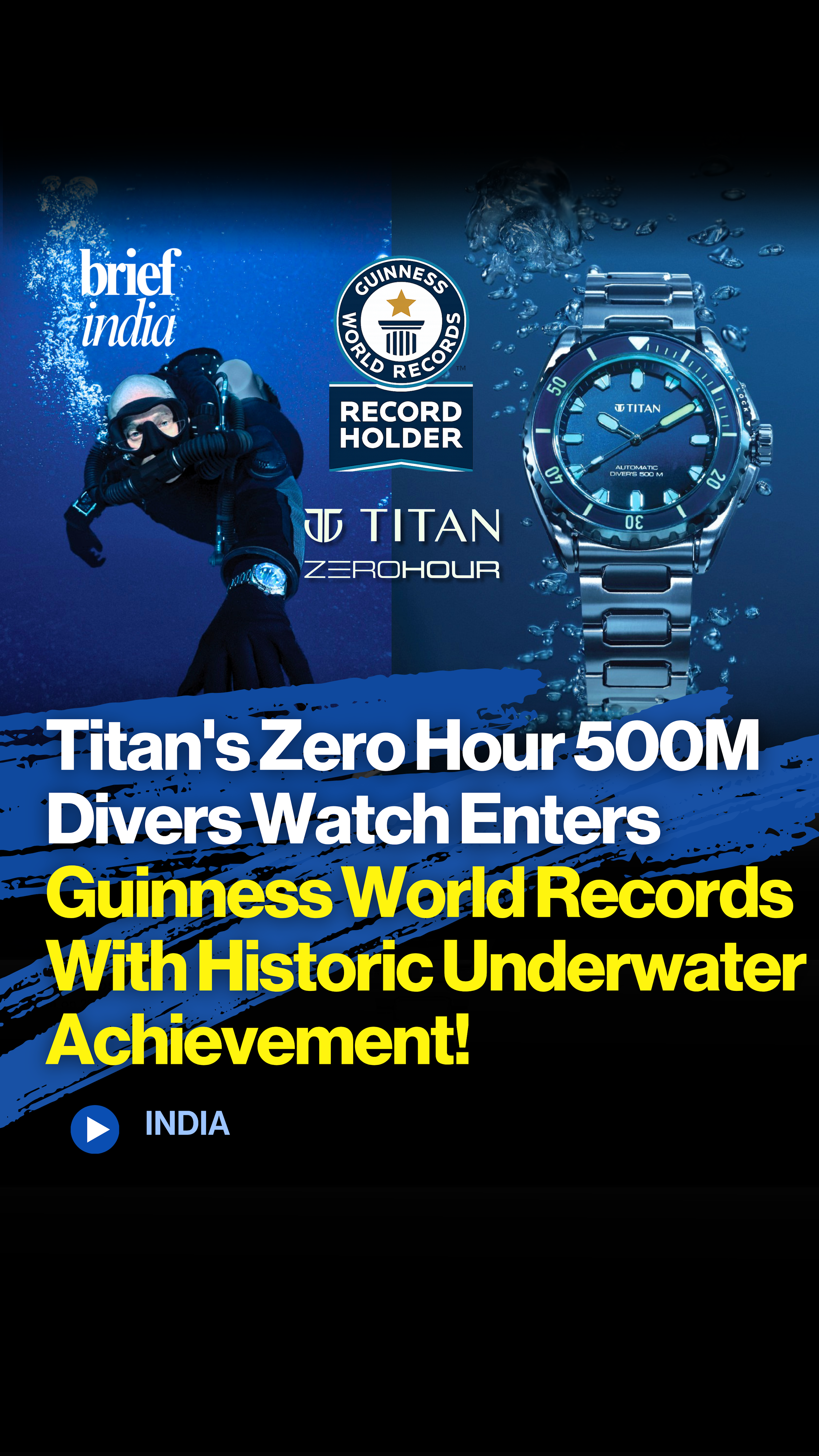 Titan's Zerohour watch enters Guinness World Records with historic ...