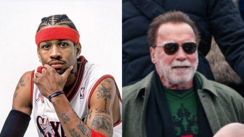 When an angry Allen Iverson referenced Arnold Schwarzenegger to shut ...