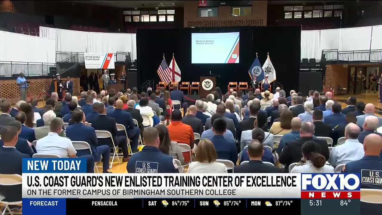 US Coast Guard opens new training center at former Birmingham-Southern ...
