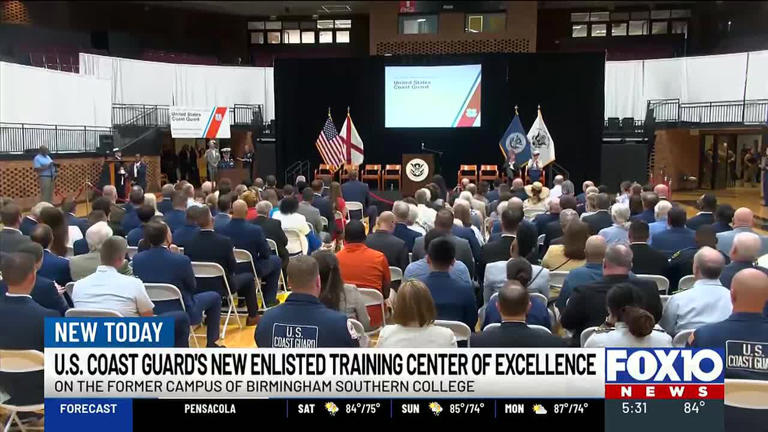 US Coast Guard opens new training center at former Birmingham-Southern ...