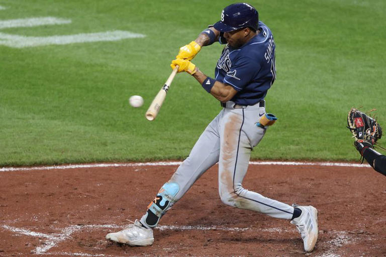 Amid rough week, Rays’ Chandler Simpson (thumb) leaves vs. Marlins
