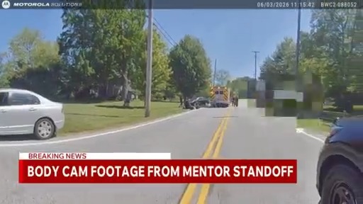 Watch: Police bodycam video released from Mentor standoff