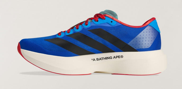 Detailed Look at the Bape x Adiads EVO SL Collab