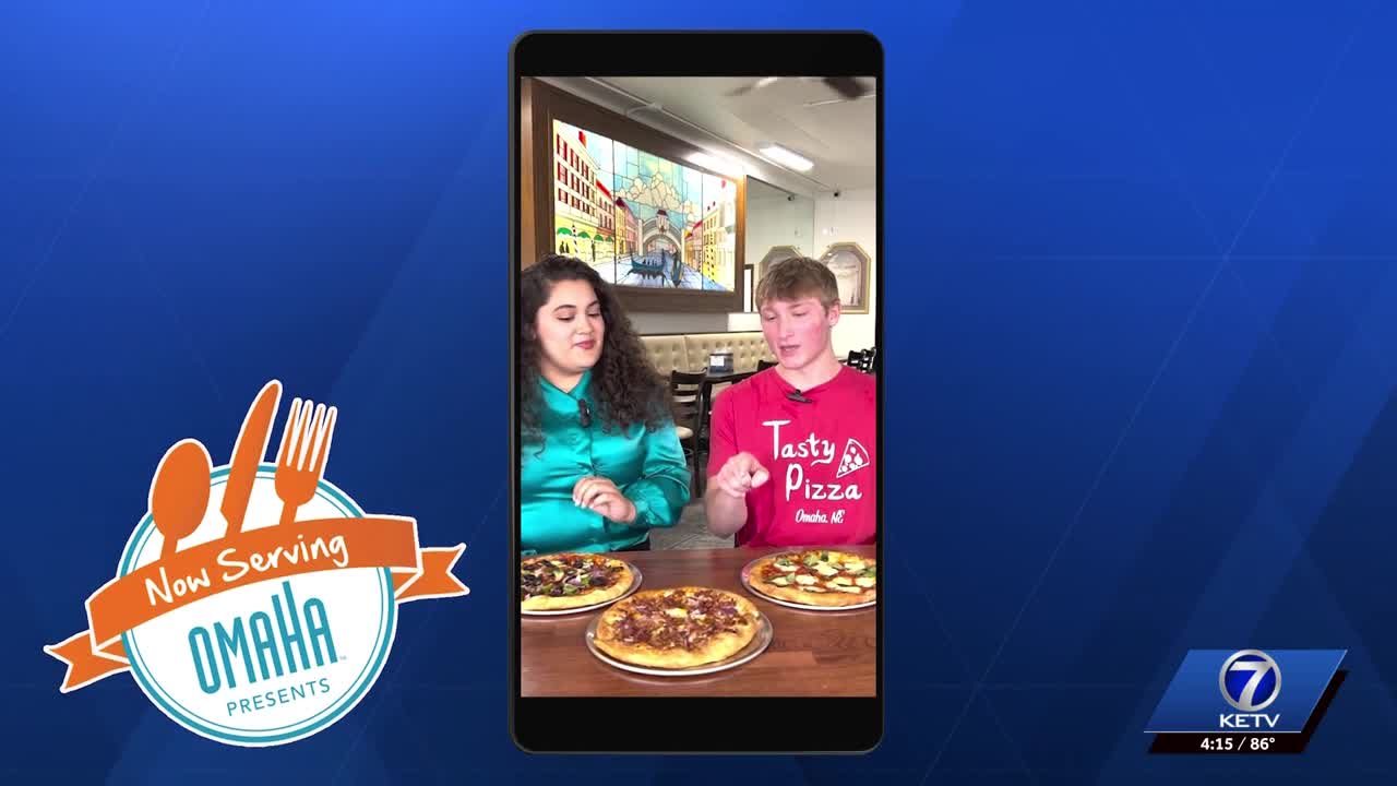 Now serving: tasty pizza