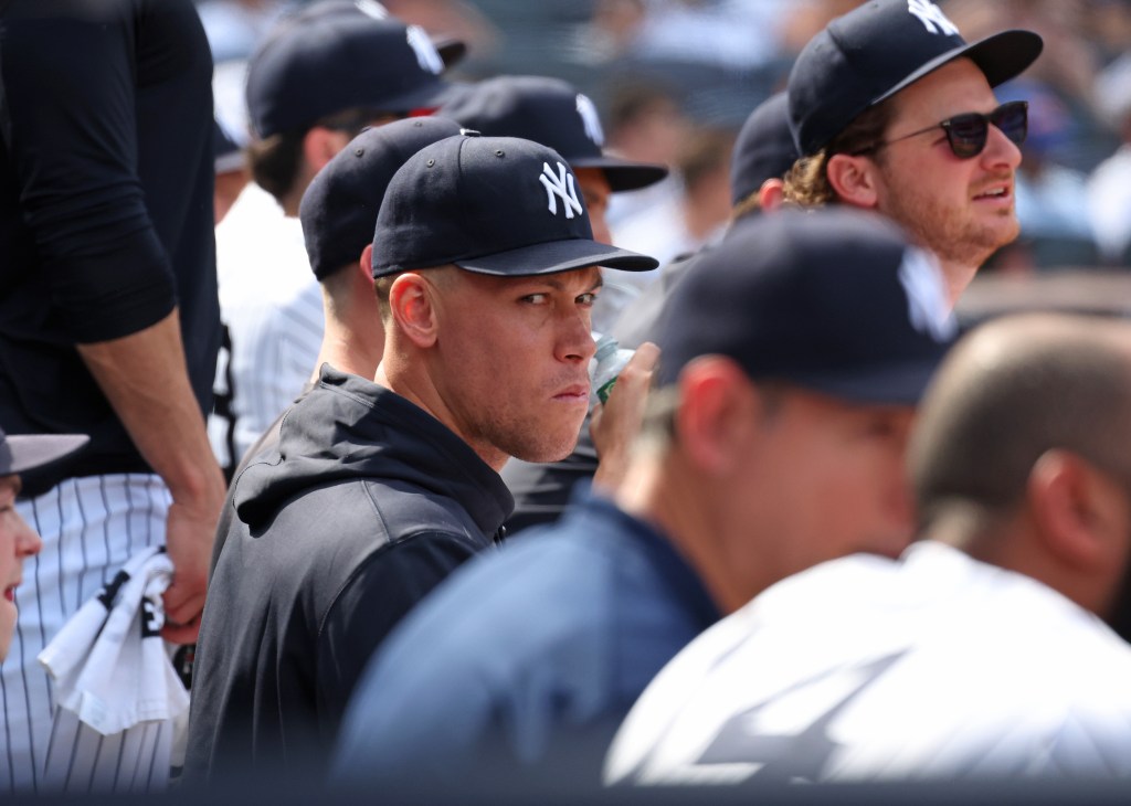 Aaron Judge alludes to play that started his stress fracture injury